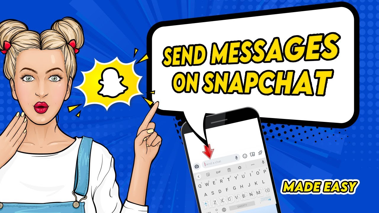 How to Send Messages on Snapchat 2024 (Snapchat Mastery) - YouTube