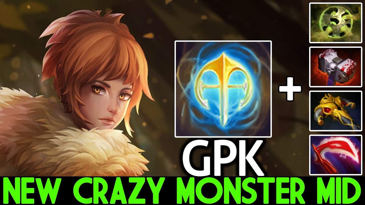 GPK [Marci] New Crazy Monster Mid Most Imba Dota 2 - YouTube