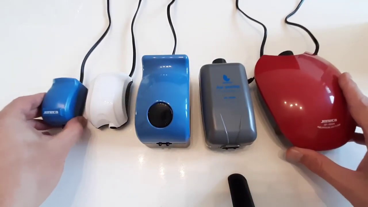 Unboxing i test napowietrzaczy Jeneca Air Pump modele AP 9800, 9802 ...