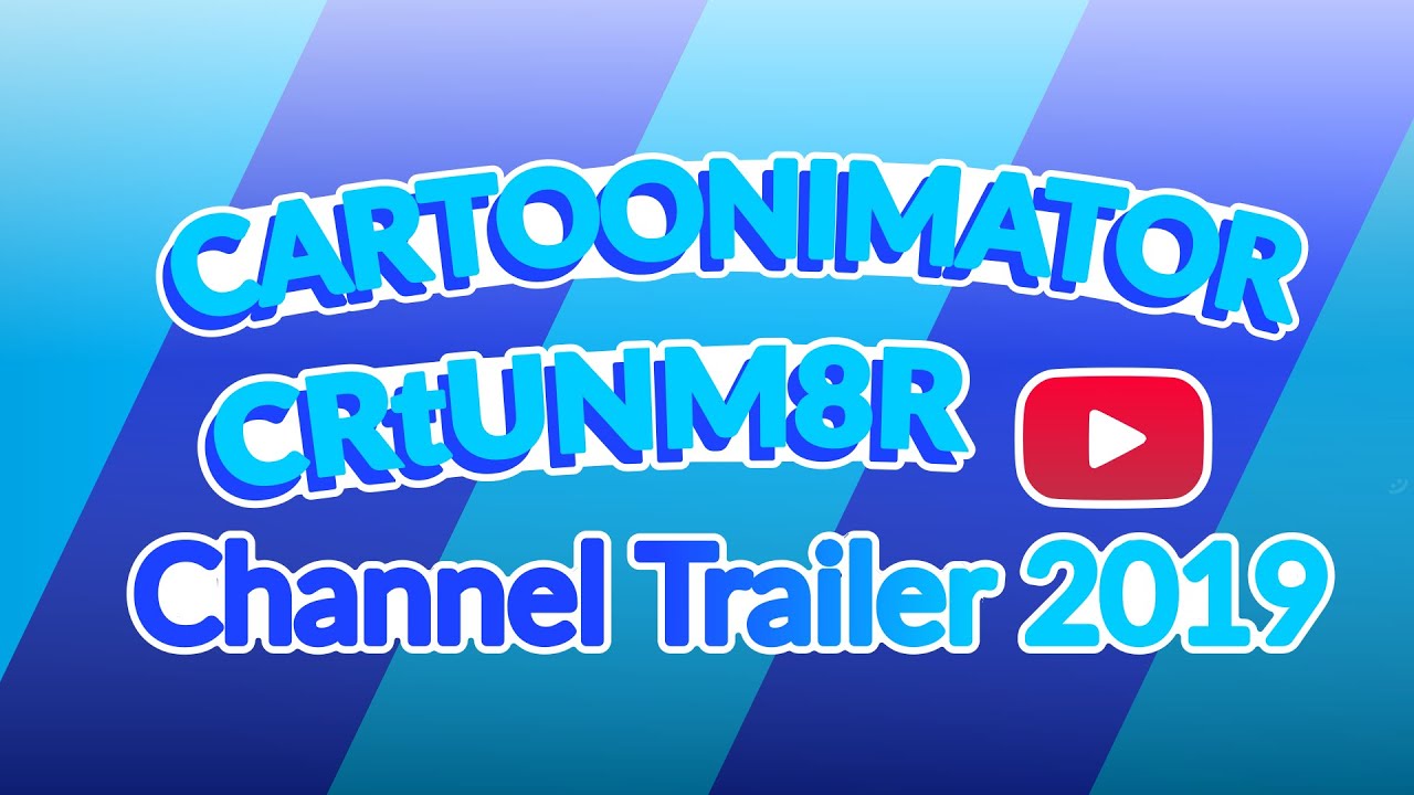 Cartoonimator - Channel Trailer 2019 - YouTube