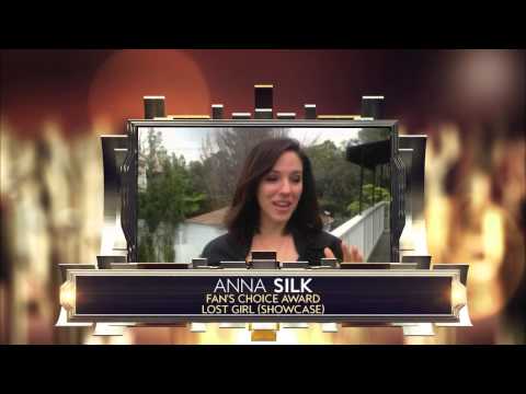 Anna Silk wins the 2015 Academy Fan’s Choice Award Acceptance Speech