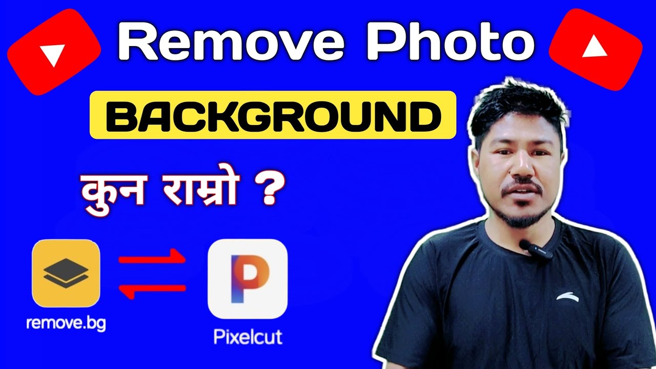 Photo Background Remover App 😱(Remove Bg & Pixelcut) Kun Ramro . - YouTube