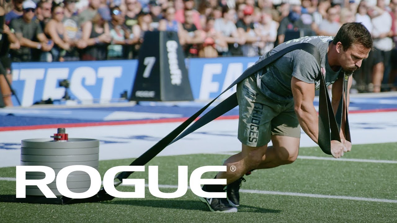 History Of Rogue Sleds At The CrossFit Games - YouTube