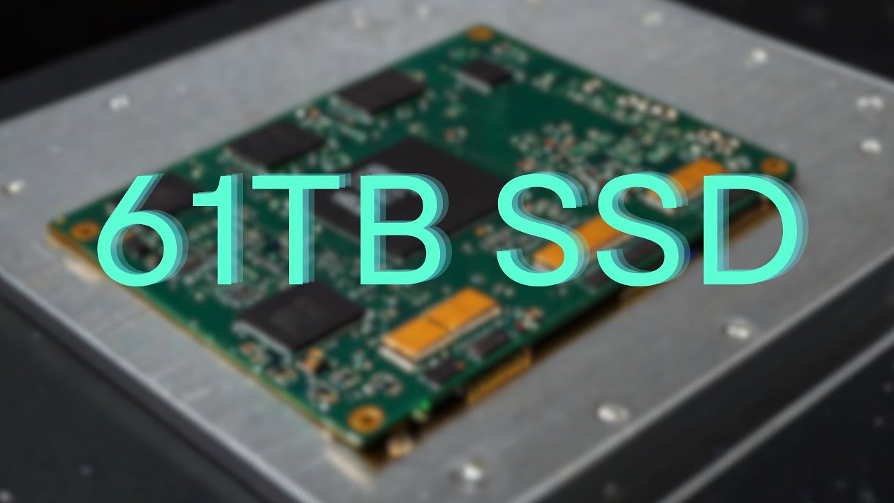 Samsung 61TB SSD #ssd @Samsung @3DGAMEMAN - YouTube
