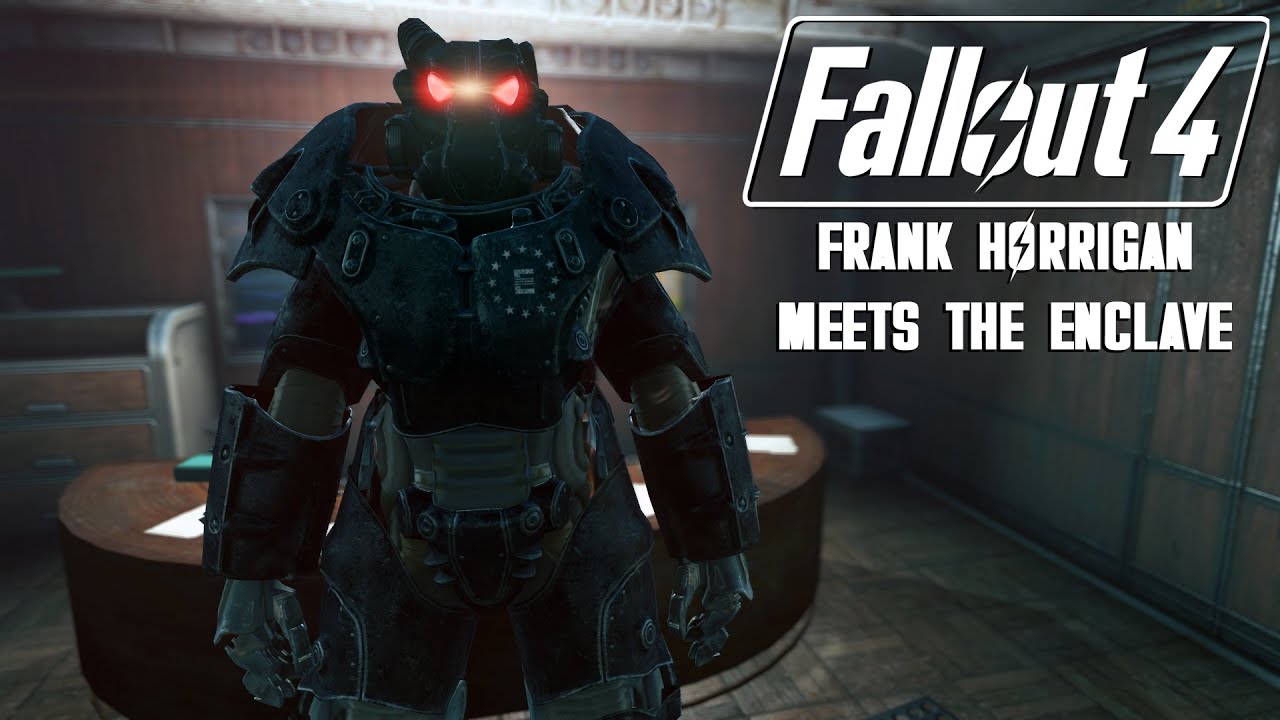 Frank Horrigan Meets The Enclave in Fallout 4 - America Rising 2 - YouTube