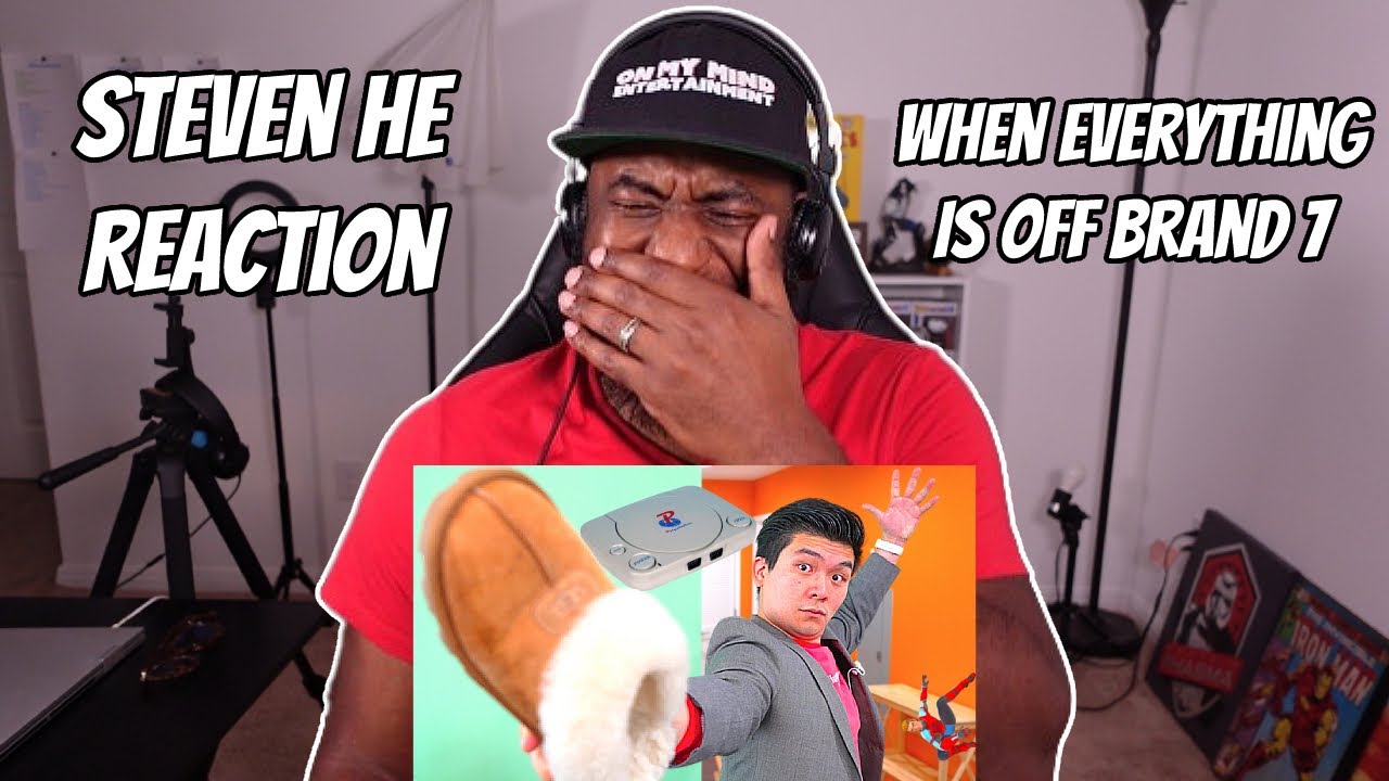 When Everything is OFF BRAND 7 REACTION | Steven He - YouTube