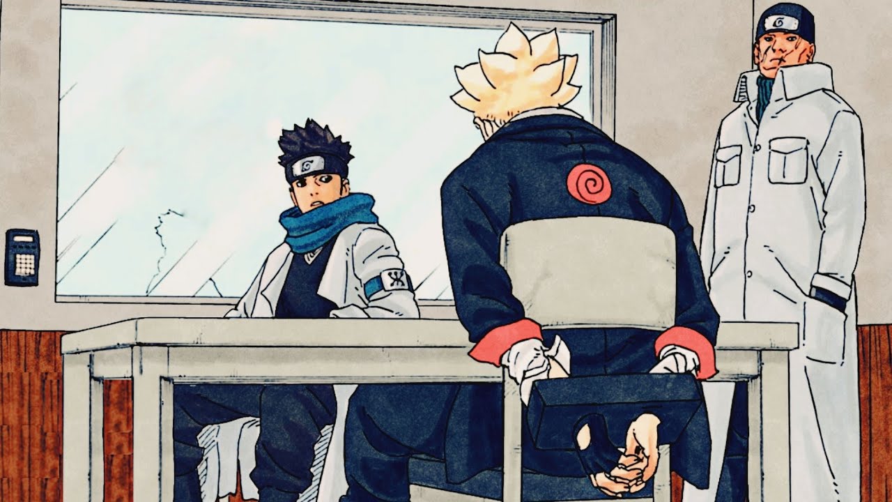 Boruto is being Interrogated for Killing Naruto! Boruto Two Blue Vortex ...