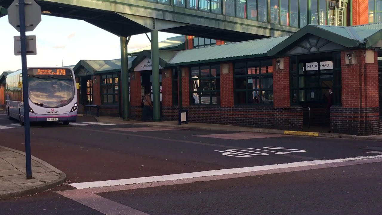 First Bus Doncaster 63386 At Meadowhall On X78 From Sheffield To ...
