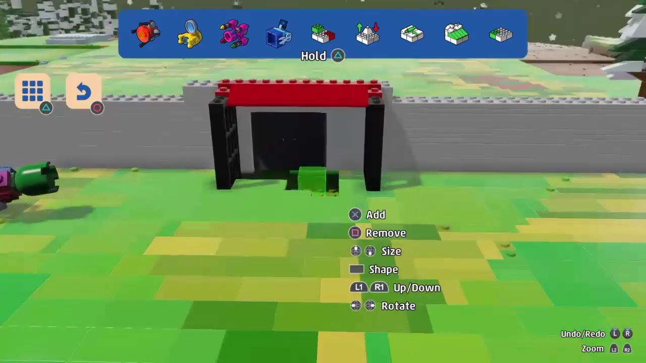 How to create fnaf 2 building in lego worlds (part one) - YouTube