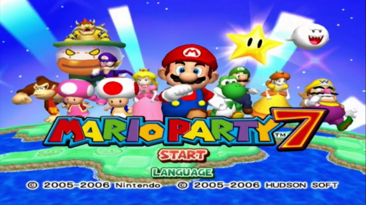 Mario Party 7 - Opening and Splash Screen - YouTube