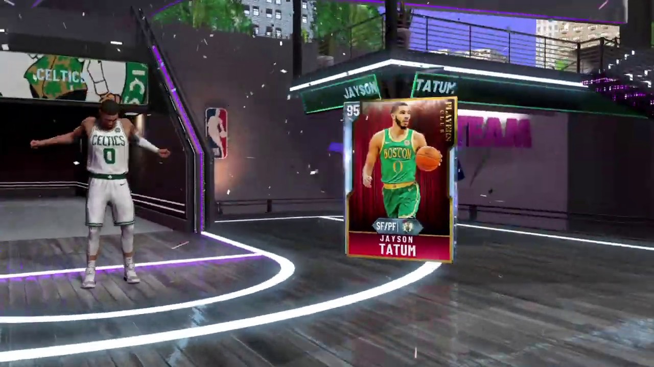 NBA 2K20 Myteam Players Club Jayson Tatum Locker Code - YouTube