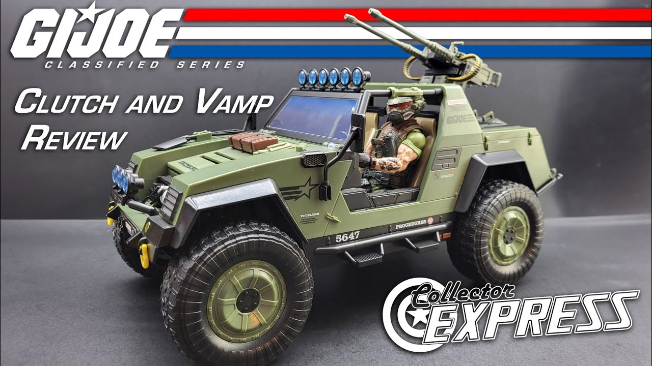 GI Joe Classified Series VAMP with Clutch Review | 112 | Hasbro Pulse ...