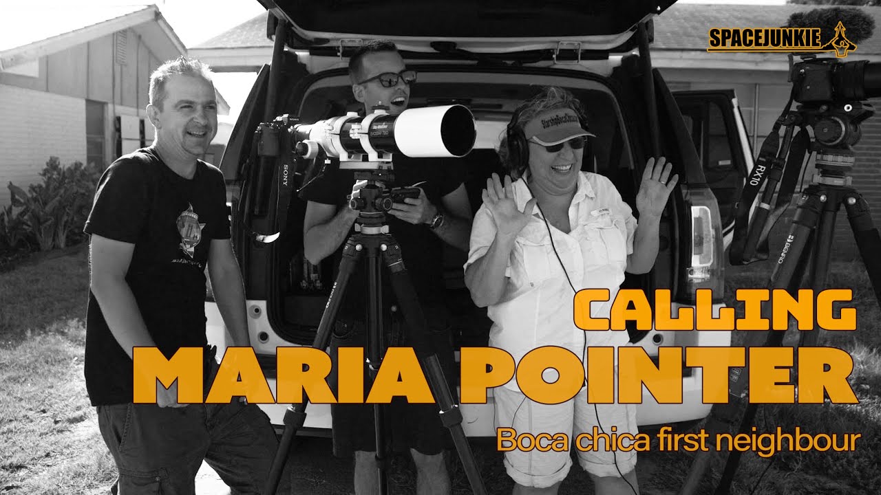 Calling Maria Pointer at Starbase (english content) | Spacejunkie - YouTube