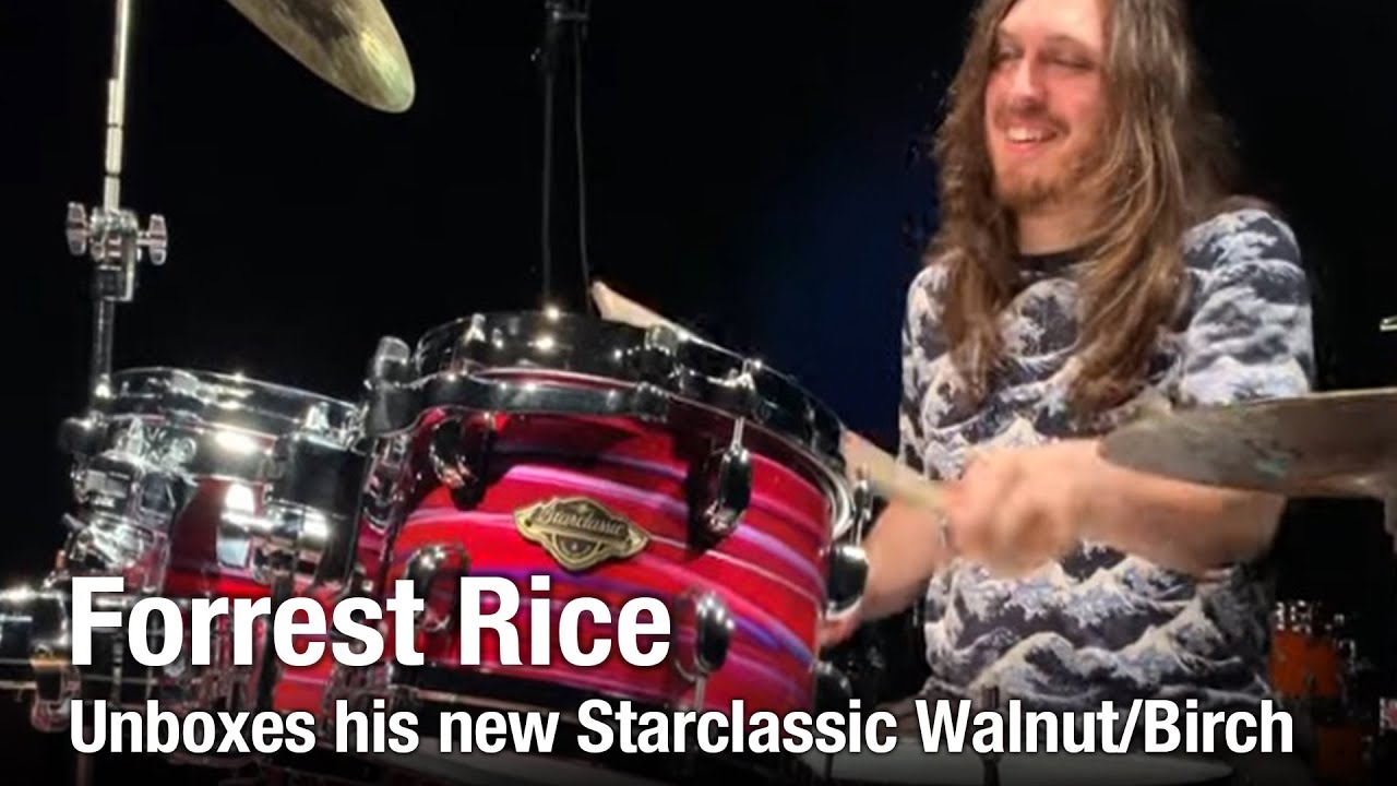 Forrest Rice Unboxes his new Starclassic Walnut/Birch and plays it ...