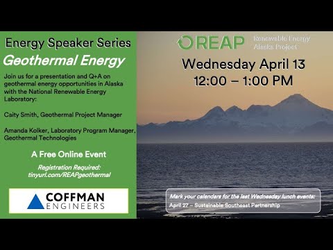 Energy Speaker Series: Geothermal Energy in Alaska - YouTube