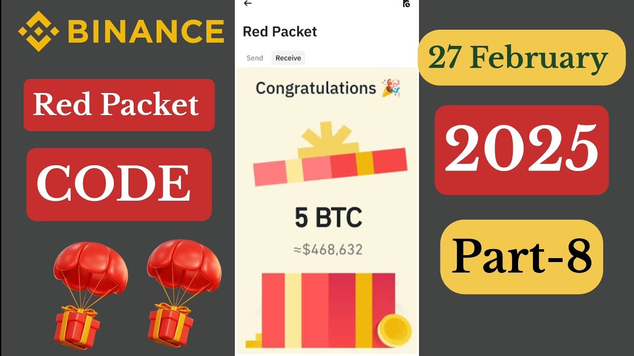 Today Binance Red Packet Code 2025 | 27 February 2025 Binance Red Packet Code | Part - 8 - YouTube