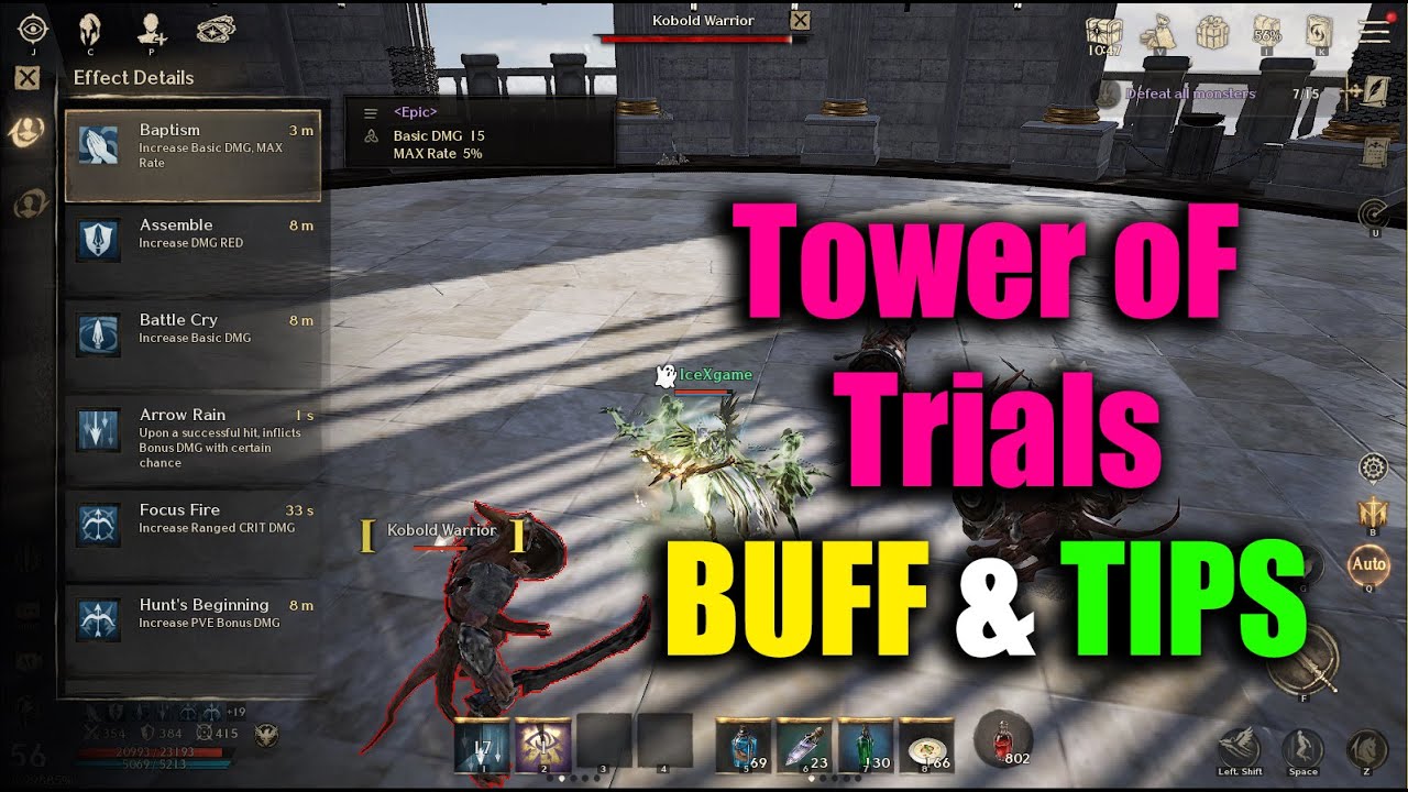 Night Crows Tower of Trials TIPS - YouTube