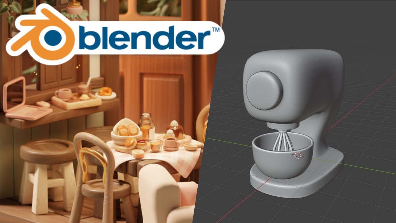 Blender fr - Apprendre blender | Exercice de Modélisation - Batteuse ...