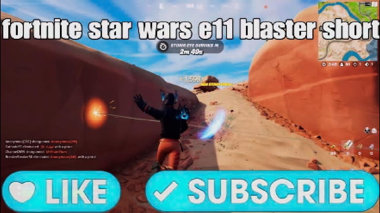 Fortnite star wars e11 blaster #short - YouTube