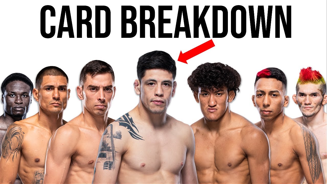 AMAZING Card!! UFC Mexico Moreno vs Erceg Full Card Breakdown ...