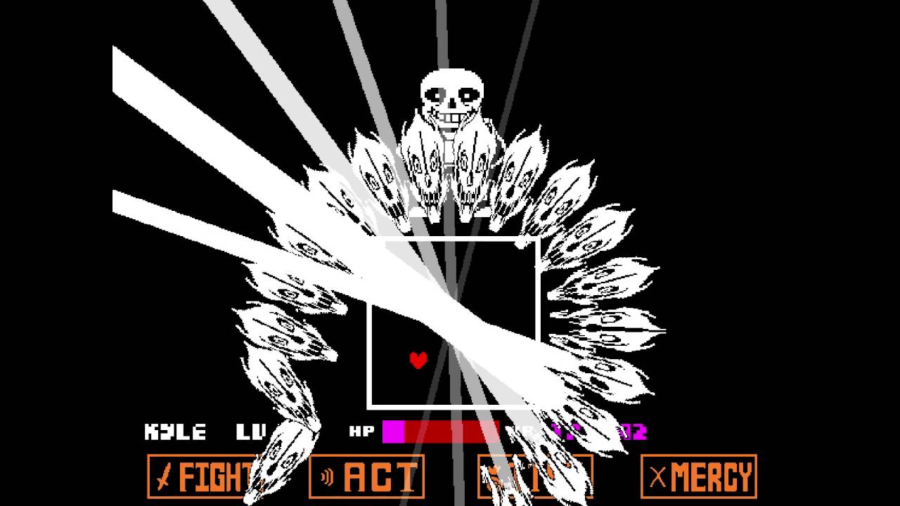 Sdunderswap Genocide Sans Boss Fight Remastered Youtube