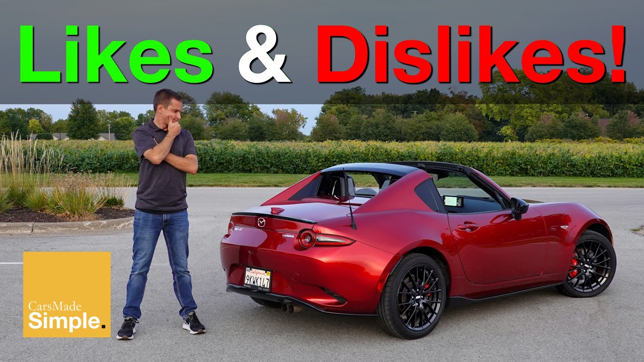 Everything I LIKE and DISLIKE about the Mazda MX-5 Miata (ND3) Club RF ...
