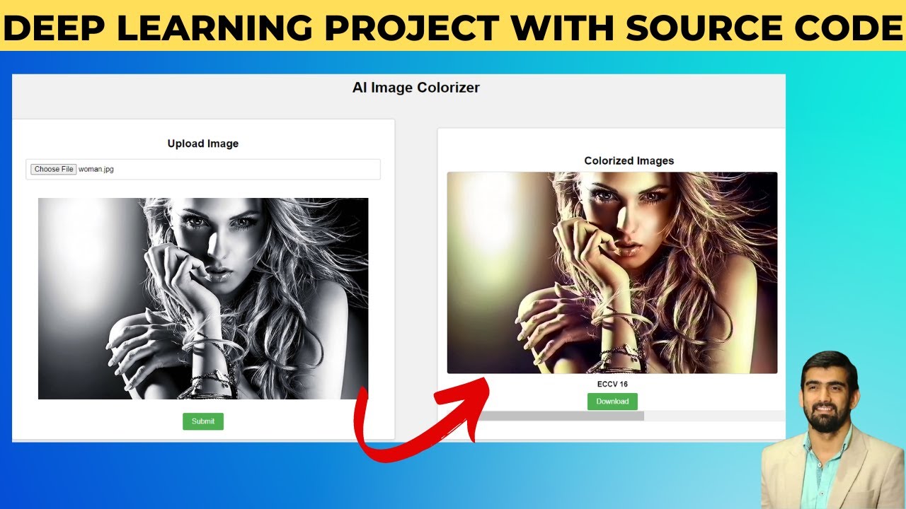 Image Colorization | Using Deep learning | CNN | Complete Project With ...