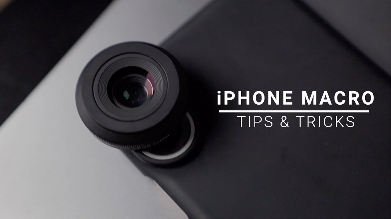 iPhone Macro Lens Tips and Tricks with Tom Rich - SANDMARC - YouTube