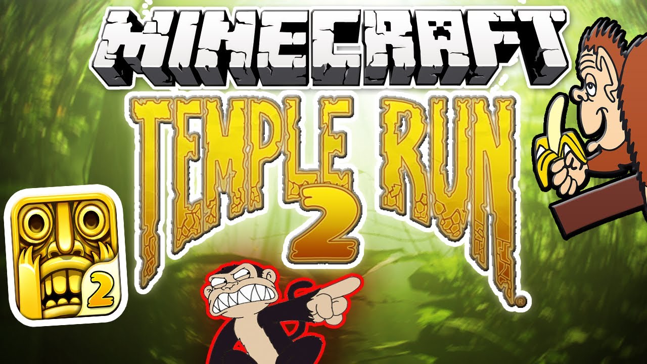 TEMPLE RUN 2 in MINECRAFT ! - CodeCrafted MAP - YouTube