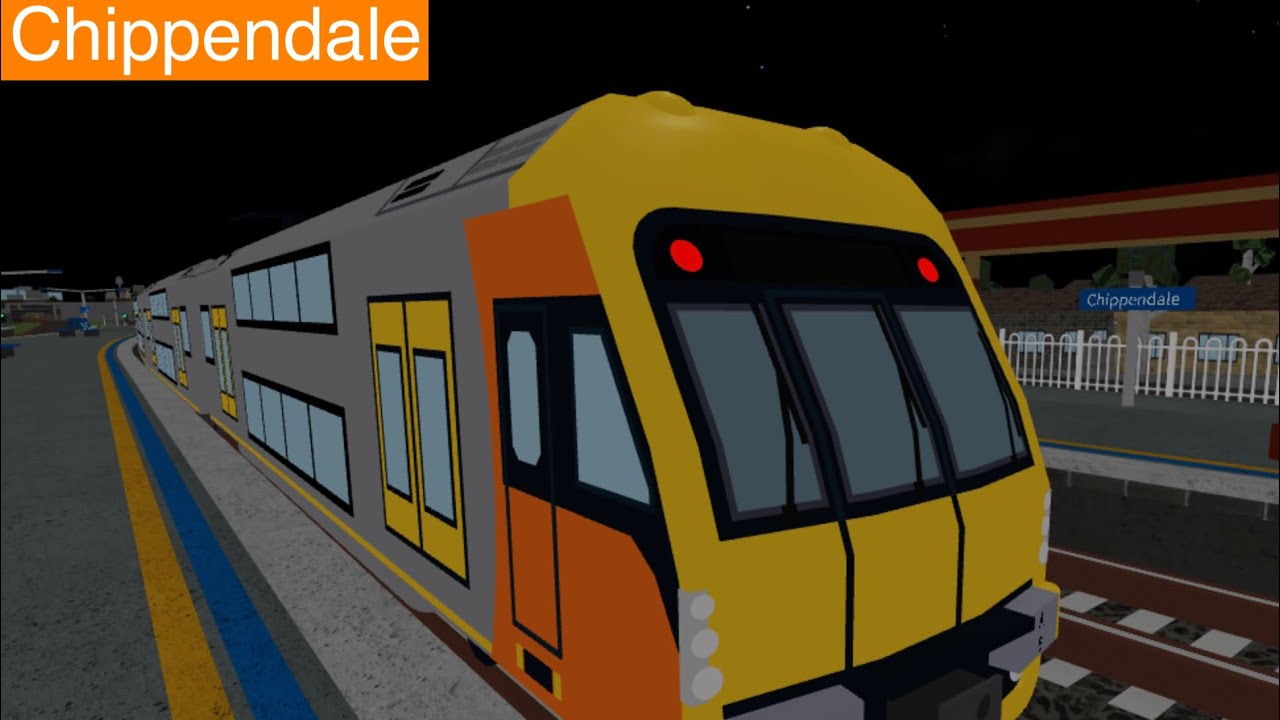 Trainspotting At Chippendale I Mini Sydney Trains 2 Roblox - YouTube
