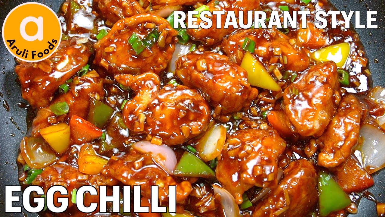 Egg Chilli Recipe | How to Make Egg Chilli | Anda Chilli | Chilli Egg ...