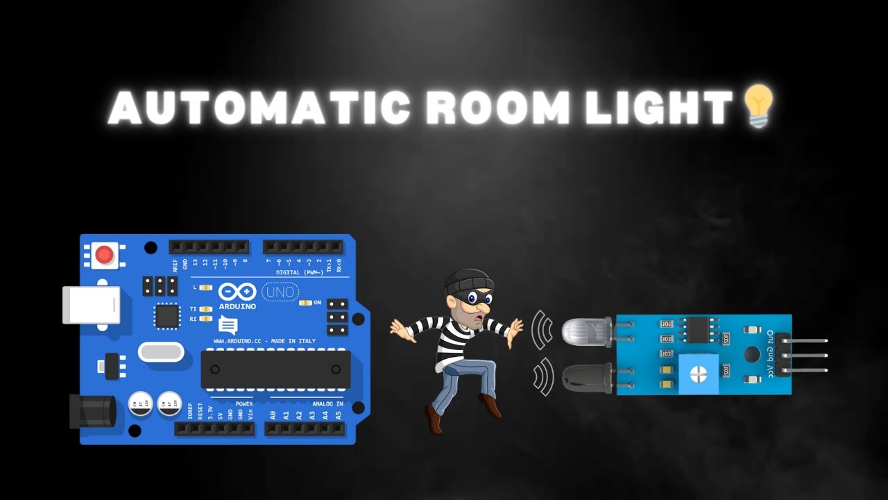 Automatic Room light ( Don't Miss This ! ) | Arduino Code # ...