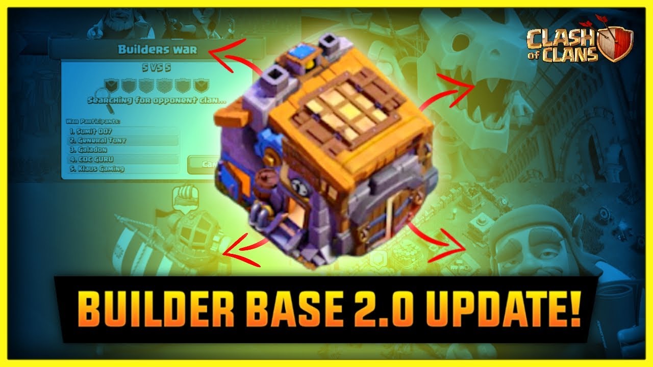 Builder Base 2.0 Update 2023 Full Information - Clash of Clans🔥 - YouTube