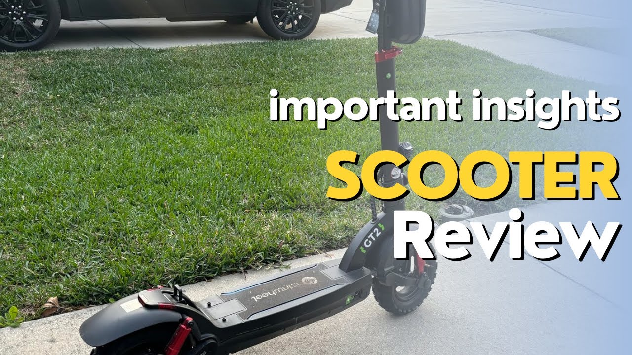 Insights and Review for Circooter ‎T8 Raptor Pro Electric Scooter - YouTube