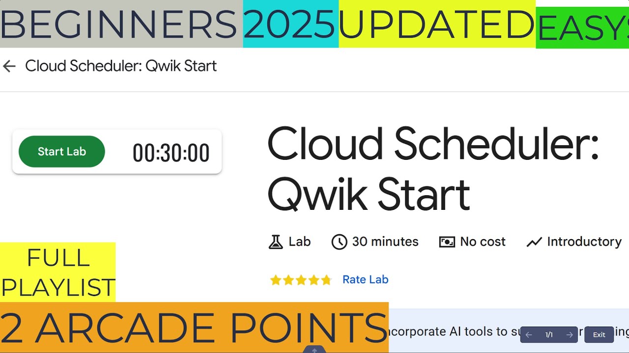 Cloud Scheduler: Qwik Start | #qwiklabs | #GSP401 - YouTube
