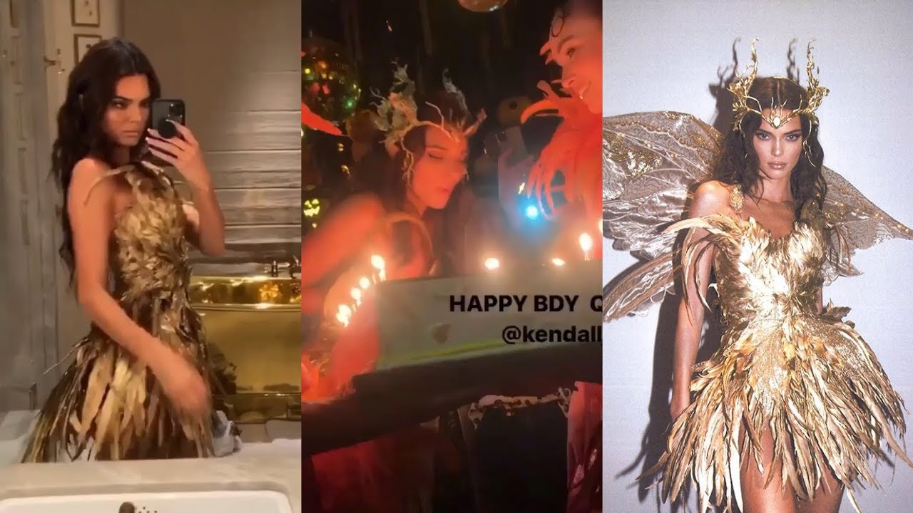 Kendall Jenner Halloween Birthday Party - YouTube