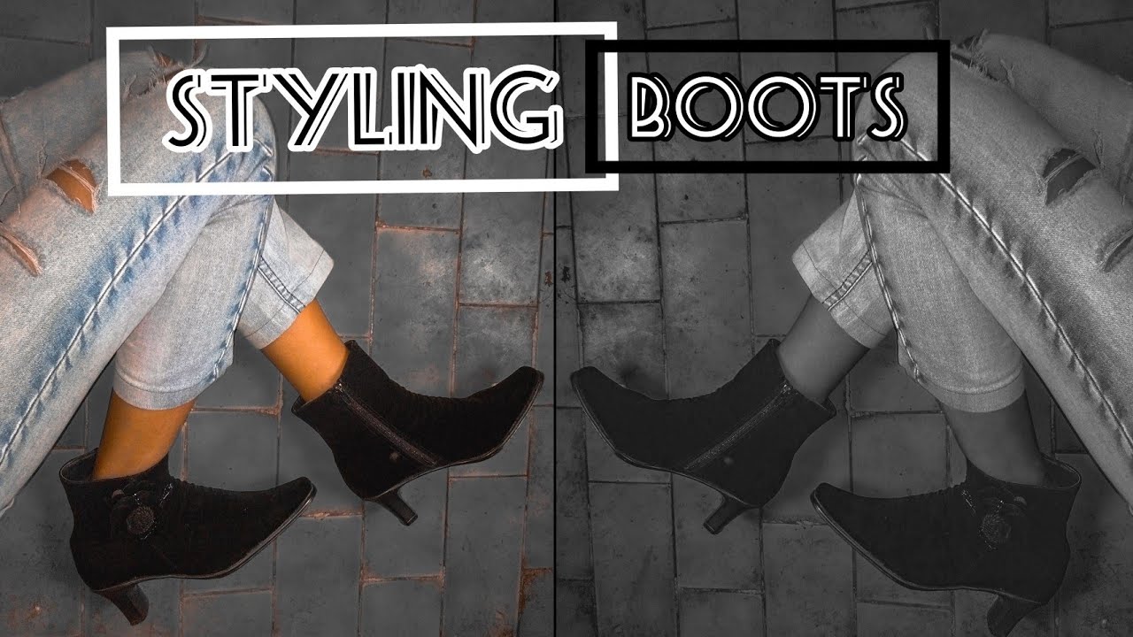 5 TIPS ON STYLING BOOTS GUIDE|how to style boots and simple DO'S and ...