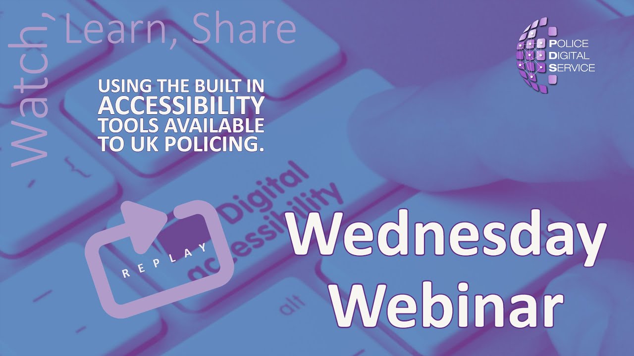Webinar: Using the built in accessibility tools available to UK ...