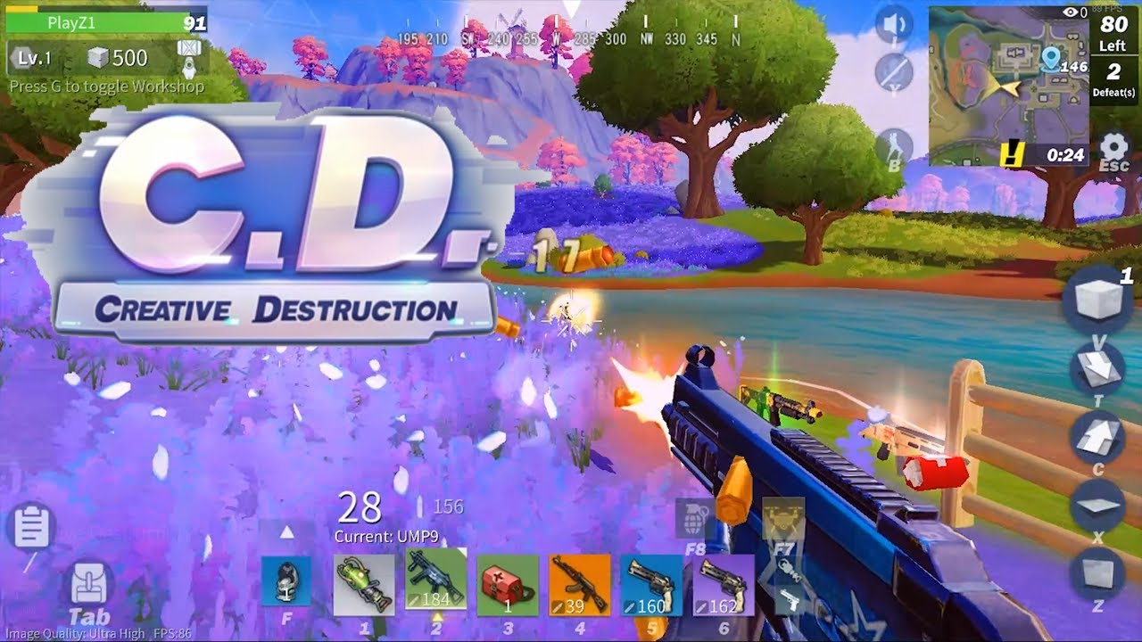 Creative Destruction Gameplay (No Commentary) - YouTube