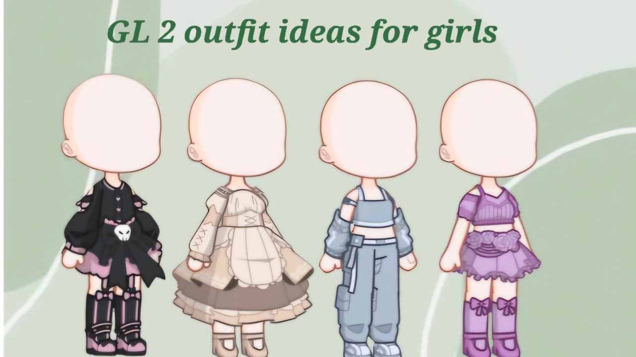 GL 2 outfit ideas for girls(+ bonus outfit) - YouTube