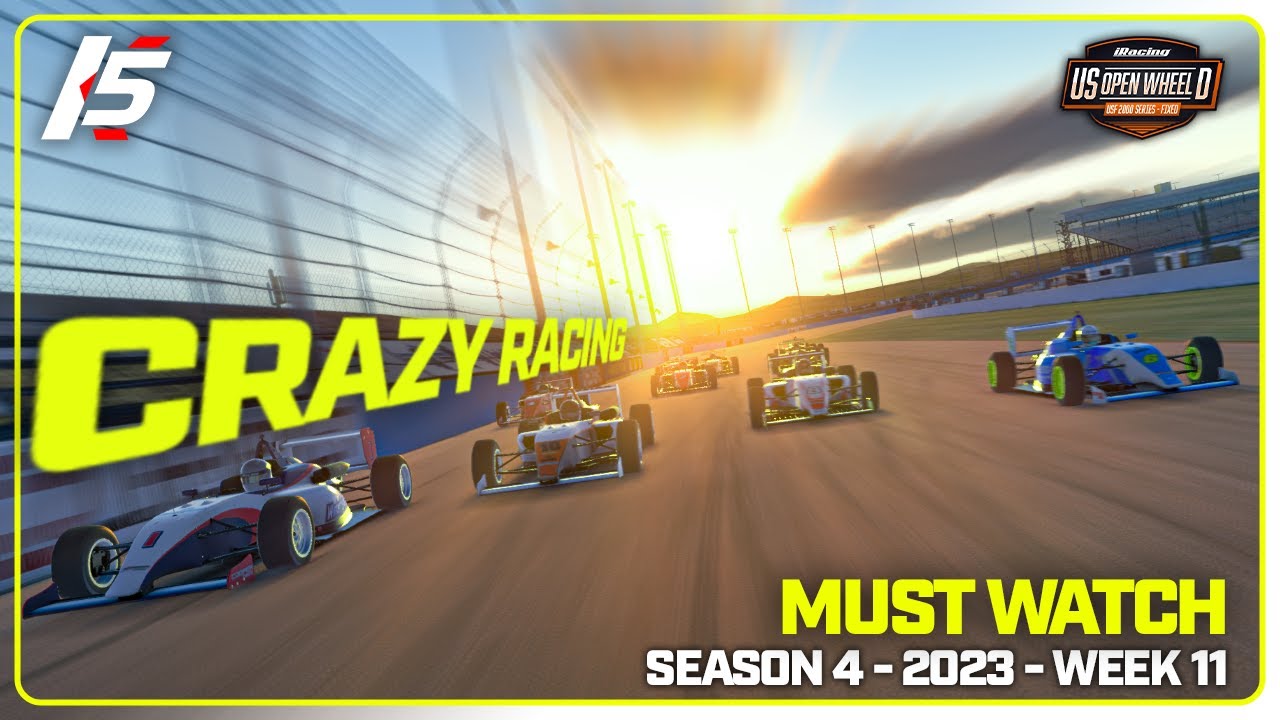 USF 2000 Fixed - Phoenix Legacy - iRacing Oval - YouTube