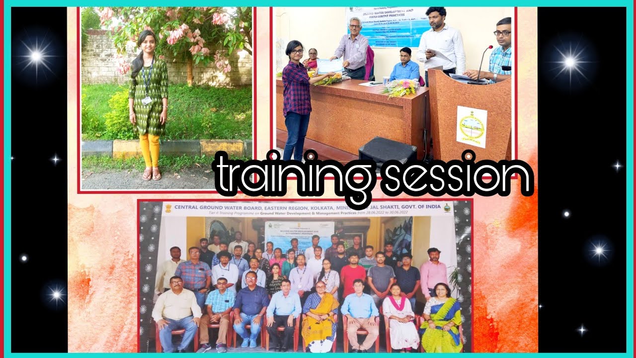 || Central Ground Water Board Training Session || #learning #knowledge ...