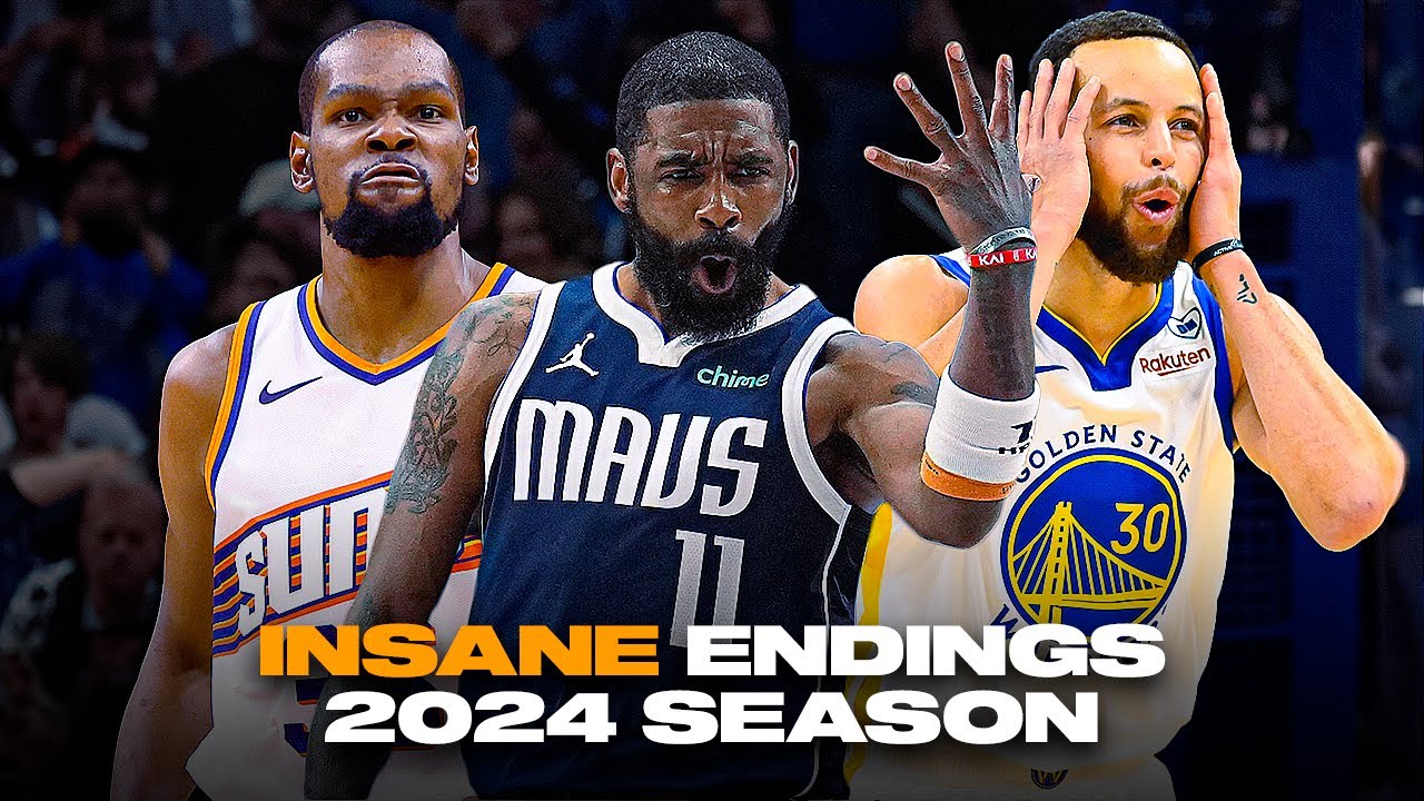 The Most INSANE NBA Endings of 2024 Season 😱 - YouTube
