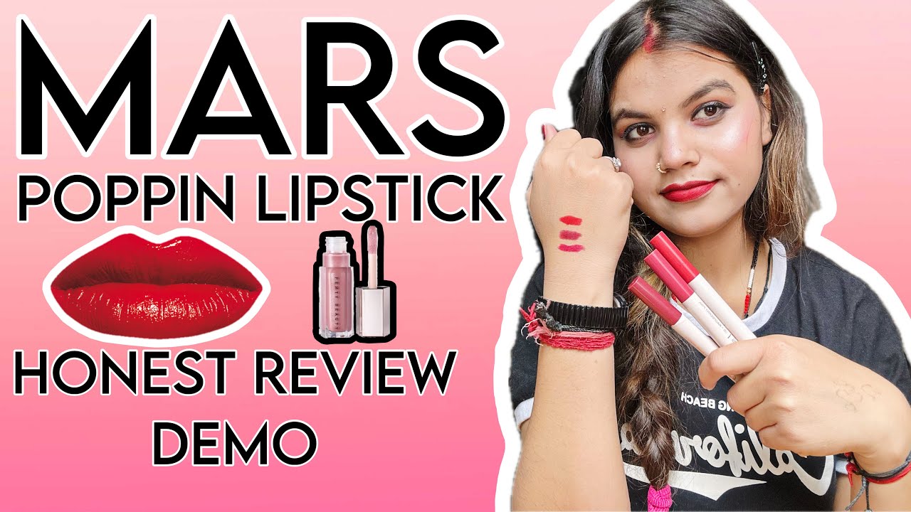 Mars Poppin Lipstick Review: Is It Worth the Hype? - YouTube
