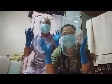 Adult Diaper | EASY FACE SHIELD | FACE MASK | Using Plastic bag - YouTube