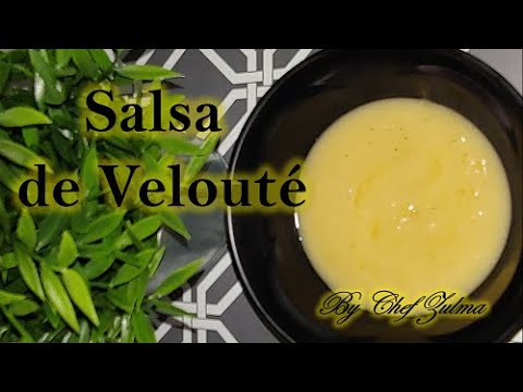 💟Como preparar una SALSA VELOUTE 💟 .:. FACIL Y RAPIDO - YouTube