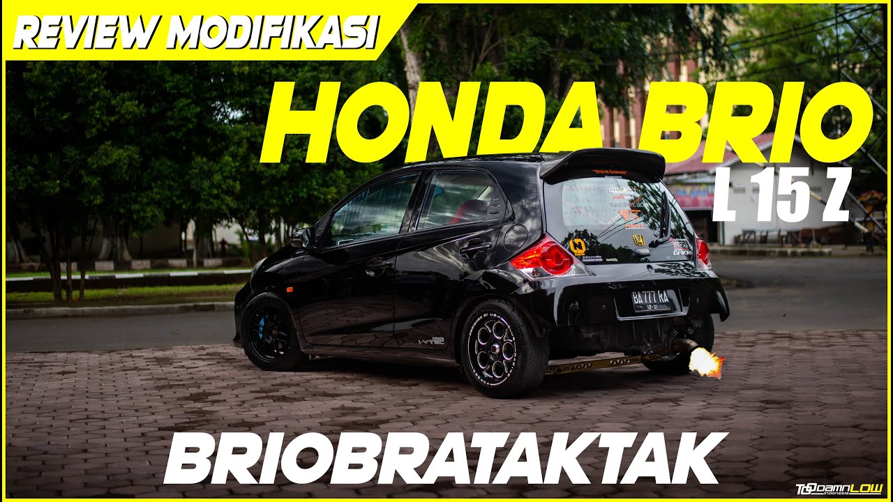 Modifikasi Honda Brio Drag Race | review modifikasi | TooDamnLow ...