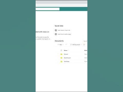 How to Create a Document Library in SharePoint Online: SharePoint Tutorial - YouTube