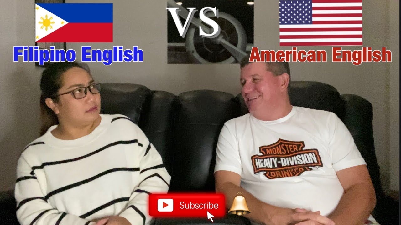 Filipino English vs American English - YouTube