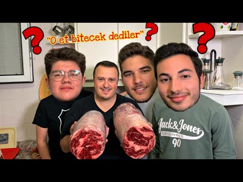 6 Kilo ANTRİKOTU Bitiririz Dediler | Peki Bitirdiler mi?